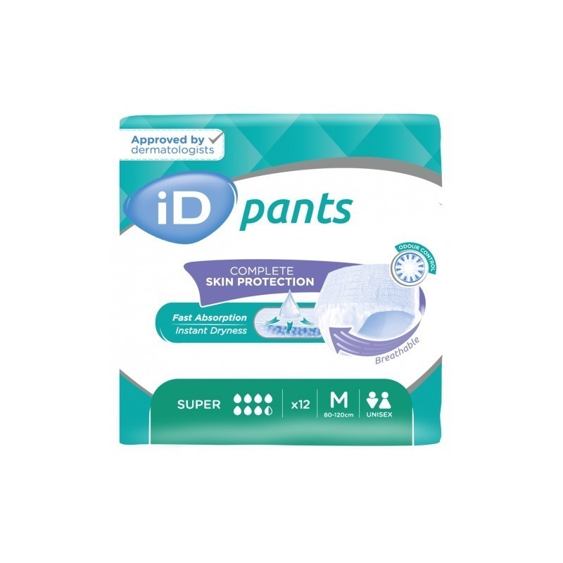 ID Pants Super| Medium | Large | XL | Mutande assorbenti | Pannolini Adulti Taglia Medium ...